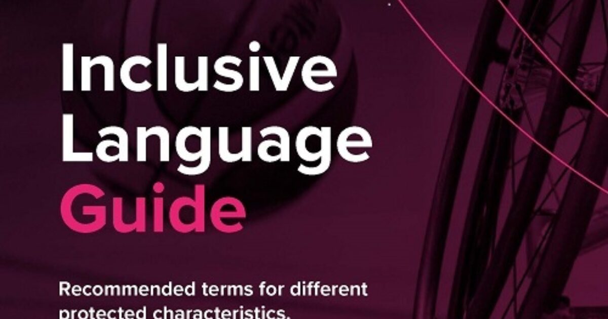 Inclusive Language Guide - Active Lincolnshire