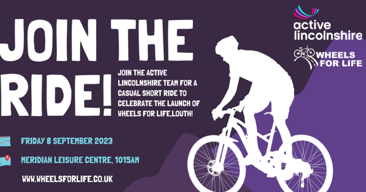 Wheels for Life Launch & Bike Ride - Active Lincolnshire